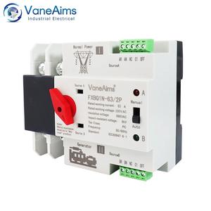 Jual Ats Automatic Transfer Switch 2P Din Rail Dual Power Supply Selec ...