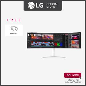 Jual Curved UltraWide 49" Dual QHD Nano IPS Display Monitor + Free ...