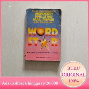 Jual Belajar Sendiri WORDSTAR SPELLSTAR MAIL MERGE WORD STAR Original ...