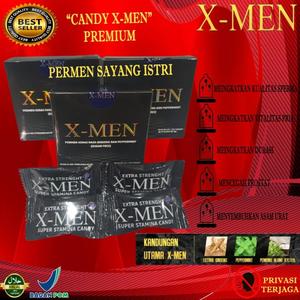 Jual ASLI BARU!!! PERMEN XMEN PREMIUM CANDY 1BOX ISI 4PCS ORIGINAL ...