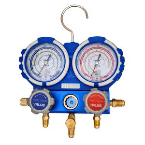 Jual alt ukur Manifold AC Value R32 R410 Double Gauge Box VMG-2-R410-B ...
