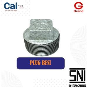 Jual PLUG BESI GALVANIS 1 INCH - TUTUP BESI - TUTUP SAMBUNGAN PIPA ...
