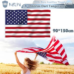 Jual 150cm X 90cm Bendera American Flag Amerika Ukuran Besar American ...