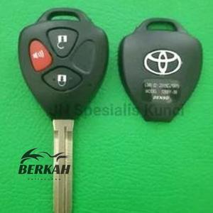 Jual Original Casing Kesing Kunci Kontak Toyota Innova Fortuner 3Tombol ...