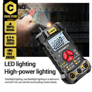 Jual Alat Ukur Tes Tegangan Arus Listrik volt Digital Multimeter True ...