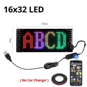 Jual Custom Programmable LED Sign USB 5V Bluetooth Logo Light Text ...