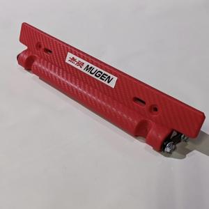 Jual Tatakan Dudukan Tempat Plat Nomor Mobil JDM Merah Mugen - Jakarta ...