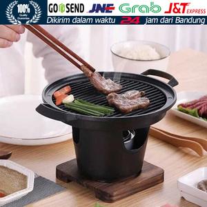 Jual Alat Panggang Arang Tungku BBQ Barbeque Bulat Japanese Grill Stove ...