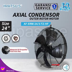 Promo Axial Fan 24 Inch Fan Condensor Kipas Chiller Condenser 24" 380V ...