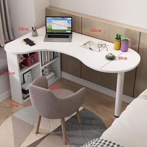 Jual Household Corner Table Desktop Computer Desk Desk Desk Bookcase ...