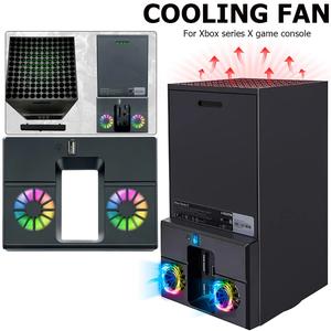 Jual For Xbox Series X Console Cooling Fan Dock Station Vertical Stand ...