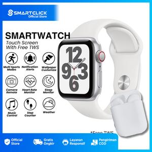 Promo Smartwatch T55 Pro Max HD Touchscreen Free TWS 2 Strap Dial Sport ...