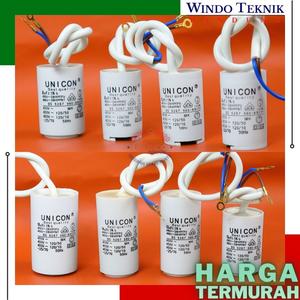 Jual Kapasitor 10Uf Bulat Single Unicon / Capasitor Mesin Cuci / Pompa ...