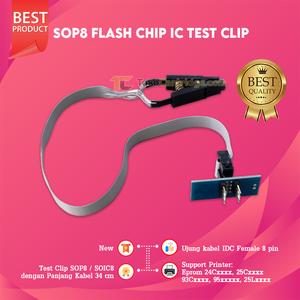 Jual SOP8 Flash Chip, IC Test Clip IC Eprom Eeprom BIOS ROM, Tools ...