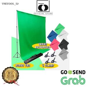 Jual Stand Background 3 Meter / Bracket Green Screen / Tiang Backdrop ...