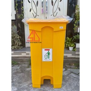 Jual RE09-tempat sampah injak pedal tong sampah kotak segi sampah 50 70 100 - Jakarta Barat ...