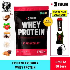 Jual Evolene Evowhey Whey Protein 50 Sachet 1750Gr Free Shaker Dan Rasa ...