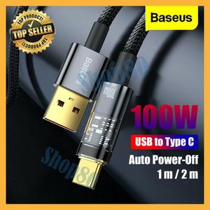 Jual Baseus Explorer Auto Disconnect USB to Type C 100W Cable Kabel Ch ...