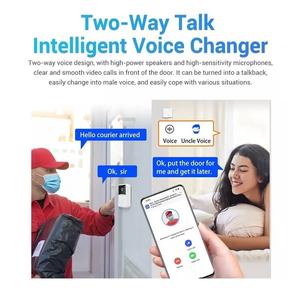 Jual Smart Doorbell V50 Intercom Wireless Camera / CCTV Pintu Rumah ...