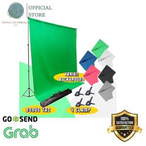 Jual Stand Background 3 Meter Bracket Green Screen Tiang Backdrop 10 ft ...