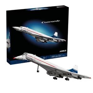 Jual 10318 Concorde Airbus Building Blocks Technical 105Cm Airplane Mo ...