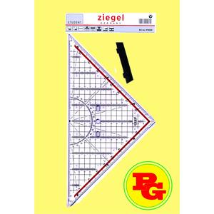 Jual Ziegel Rotring Penggaris Segitiga pegangan besar 32 cm Original ...