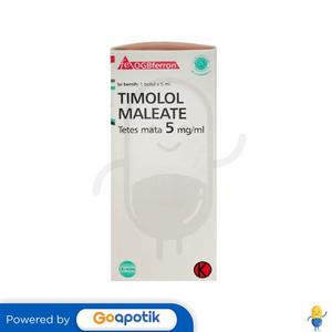 Jual TIMOLOL MALEATE OGB FERRON 5 MG/ML TETES MATA 5 ML - Kota Bekasi ...