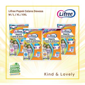Jual Lifree Popok Celana Dewasa Ukuran M / L / XL / XXL Pamper Pants - XXL - Kab. Tegal - Kind ...