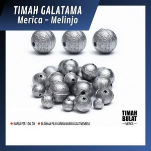 Jual [100gr] Timbel Timah Merica Melinjo Eceran Pemberat Bulat Lonjong ...