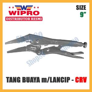 Jual Wipro Tang Buaya Tang Jepit Locking Plier m/Lancip 9" inci Best ...