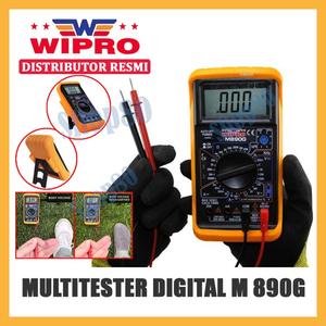 Jual Wipro Multitester Digital Avometer Multimeter Multi Tester M 890G ...