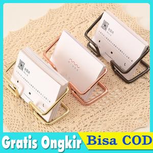 Jual Tempat Display Kartu Nama Meja Stand Card Holder Bahan Besi ...