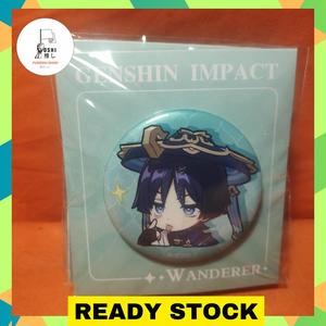 Jual Wanderer Emoticon Can Badge 58mm - Genshin Impact - Kota Bekasi ...
