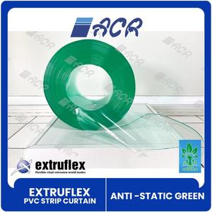 Jual Tirai PVC Curtain Anti-static Green 20cmx2mm Per Meter - EXTRUFLEX ...