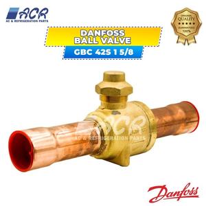 Jual Danfoss Ball Valve GBC 42S 1 5/8" - Shutt off Ball Valve Merk ...