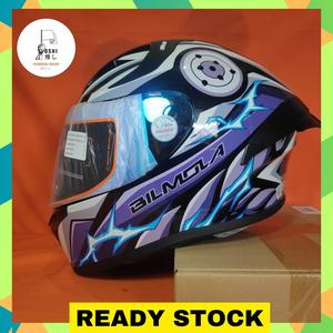 Jual Bilmola Helmet X Naruto Collaboration Uchiha Sasuke (Size XL ...