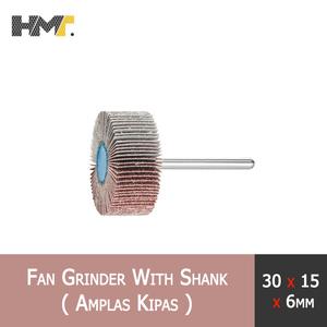 Promo Flap Wheel Fan Grinder 30 x 15 x 6mm/ Amplas Kipas Grid 60-80 ...