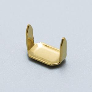 Jual 20pcs Brass Leather Staples Two Prong Claw Rivets for Belt Loops ...