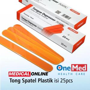 Jual ONEMED TONGUE SPATEL PLASTIK TONG SPATEL LIDAH MEDICAL ONLINE ...