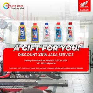 Jual NEW PAKET HEMAT OLI SPX 2 MATIC, OLI GARDAN FULL SYNTHETIC ...