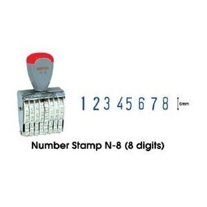 Jual Number Stamp / Stempel Angka / Nomor Joyko N-8 / 8 Digits - Kota ...