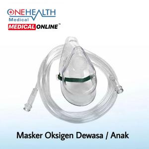 Jual MASKER OKSIGEN ONEHEALTH OXYGEN MASK MEDICAL ONLINE MEDICALONLINE ...