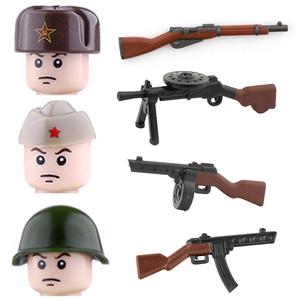 Jual Ww2 Soviet Union Soldiers Figures Building Blocks Military - Kota ...