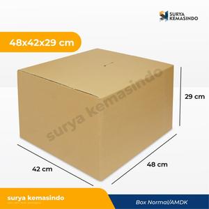 Jual Box Ukuran 48x42x29cm Kardus Single Wall Kemasan Packing Barang ...