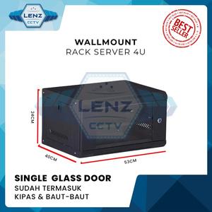 Jual Wallmount Rack 4U Single Door / Rack Server 4U Single Door ...