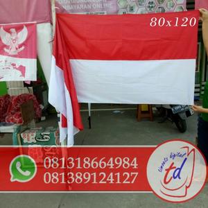 Jual Bendera Merah Putih - Bendera Indonesia Merah Putih 80X120 Cm ...