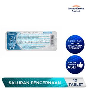 Jual STROCAIN STRIP 10 TABLET / OBAT MAAG / KIMIA FARMA - Kota ...