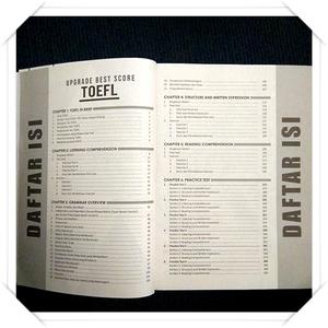 Jual Paket Buku Tes Toefl Toeic Upgrade Best Score Toefl 600+ Lengkap ...