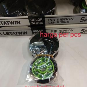 Jual TINTA LETATWIN INK RIBBON LM-IR300B MAX BLACK PITA LETTERING MACH ...
