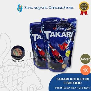 Promo Pelet Takari Fish Food Floating Type Mix mm 500 Gram Pakan Ikan ...